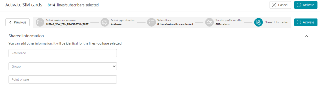 Activating Sim Cards In Bulk Docs Transateldocs Transatel