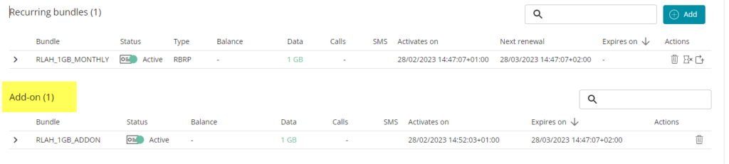 How to subscribe to an Add-On Bundle - Docs TransatelDocs Transatel